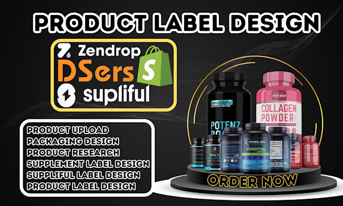 Sellvia supliful, supplement label design add winning product via ...