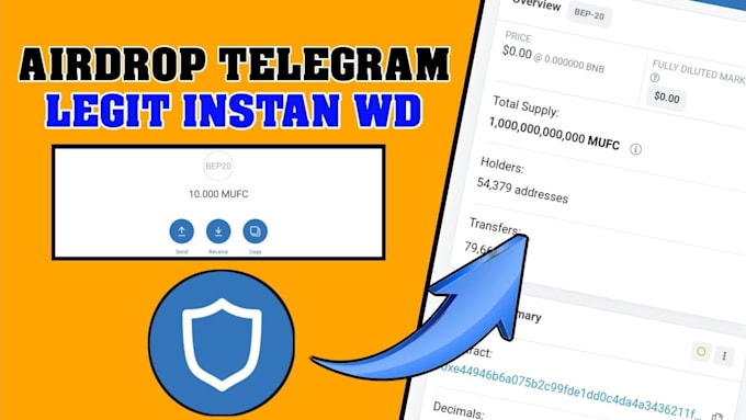 Build website,hype and sell out meme,solana, airdrop, using telegram promotion by Ellebright20 ...
