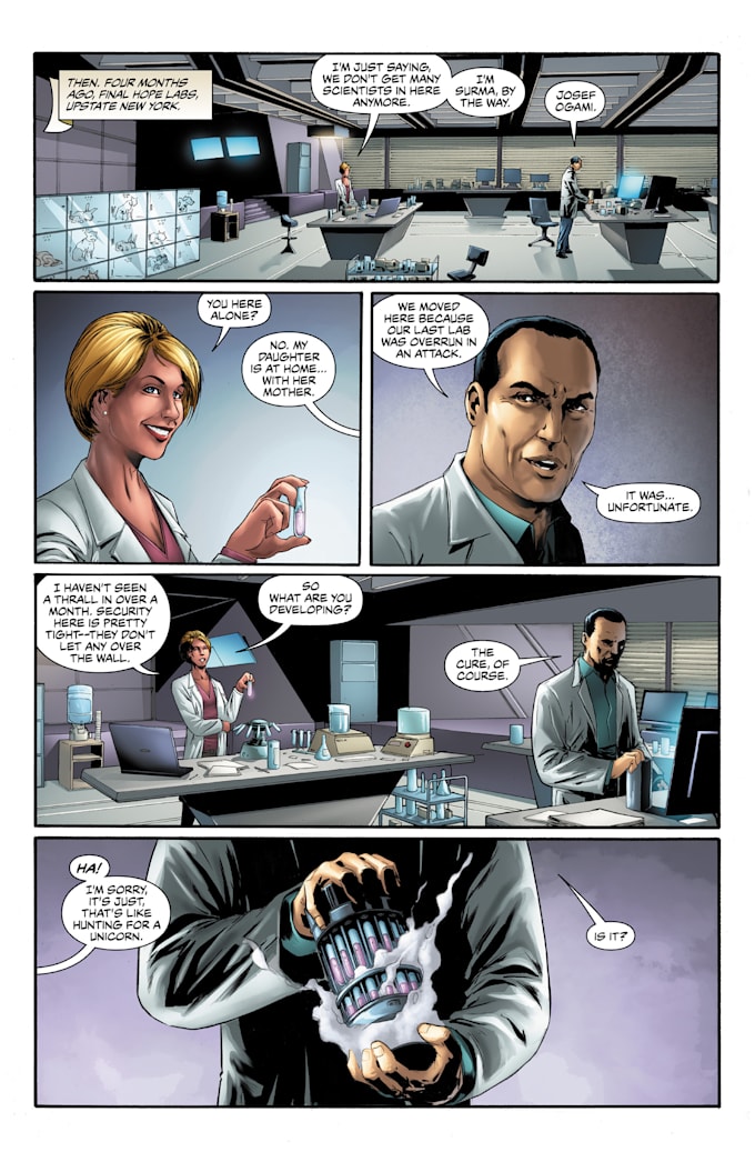 Draw comic book illustration, graphic novel, storyboard, fantasy ...