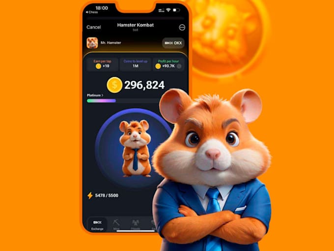 Clone hamster kombat,memei,gemz,tap to earn, blum,tapswap,telegram game ...