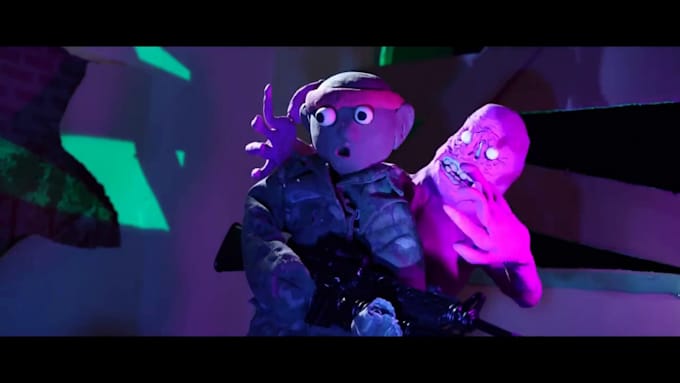 Claymation animation video stop motion animation video character ...