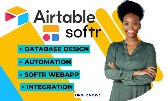 Setup Airtable Database Softr Airtable Softr Io Webapp Airtable Automation By Shawndel Fiverr
