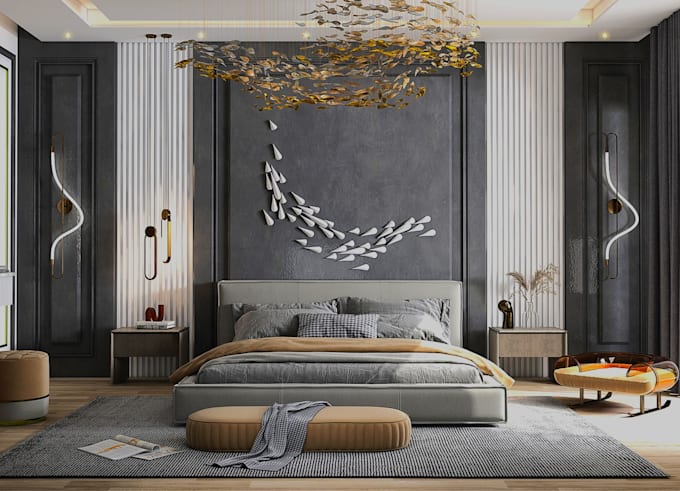 virtual wallpaper room