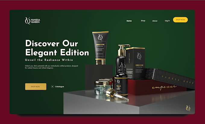 Develop a powerful website for your brand by Ninaschulz | Fiverr