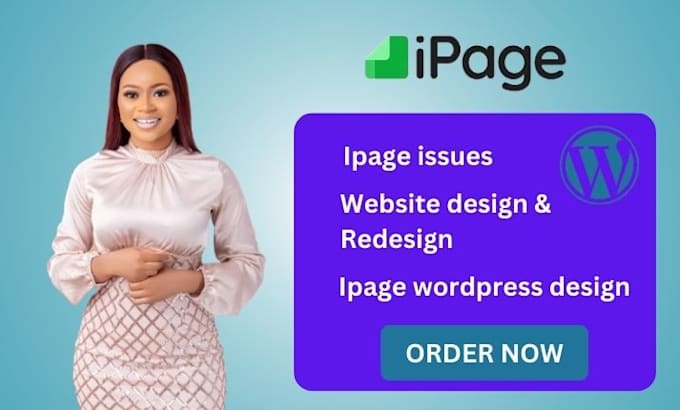 Design ipage website, cargo site, stan store, wordpress website, ecwid ...