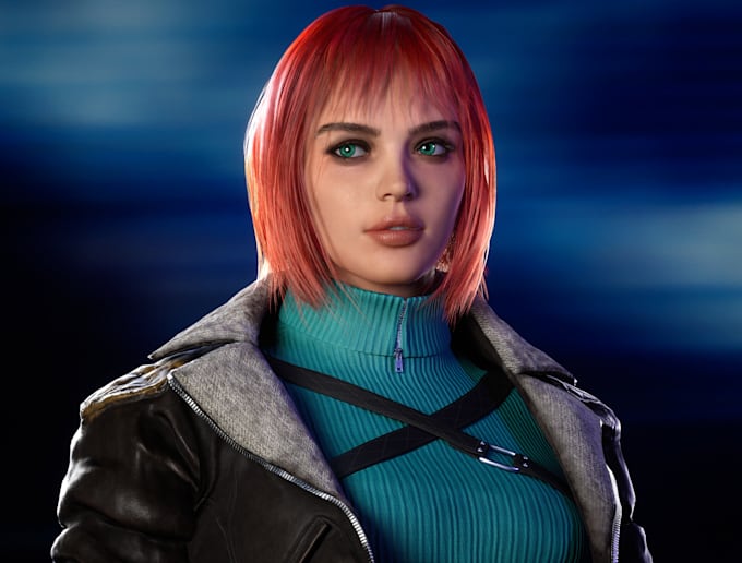 Create 3d realistic character and rig for ai influencer, game and films by Edmundronalds | Fiverr