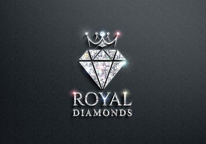 Design or convert your logo into luxury 3d diamond, chrome or gold ...