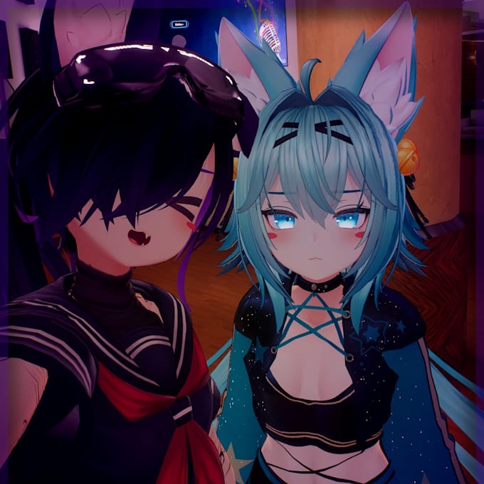 Do custom 3d vrchat avatar model, vrchat avatar vrm, vrc vtuber 3d ...
