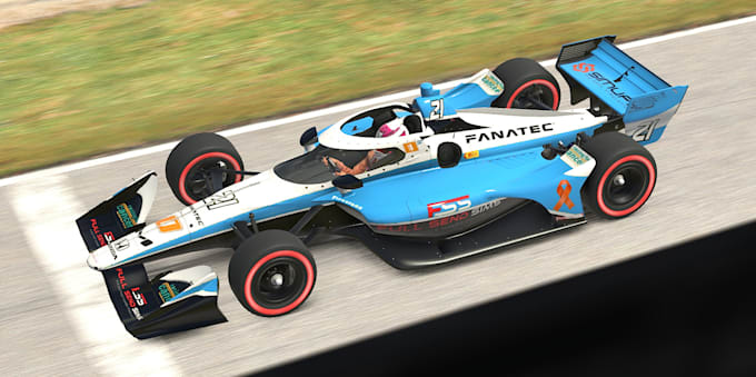 Make a simple and clean iracing livery for you by Tuckersalyer | Fiverr