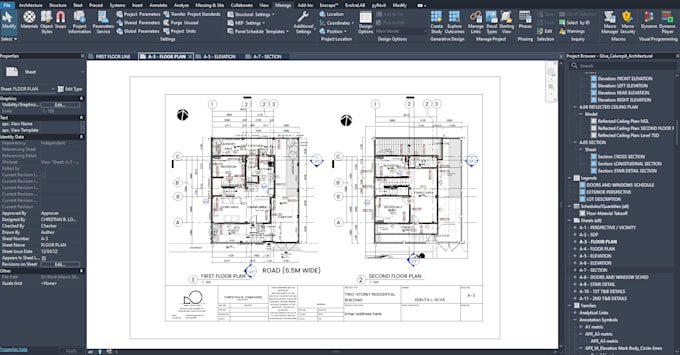 Create detailed floor plan in revit by Apxdsgns | Fiverr