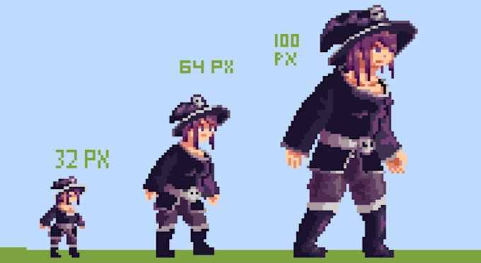 Create character sprite sheet for your game by Galangpxl | Fiverr