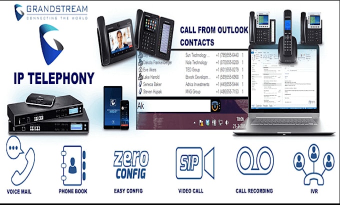 Configure, install grandstream ip pbx, system by Worldanimation1 | Fiverr