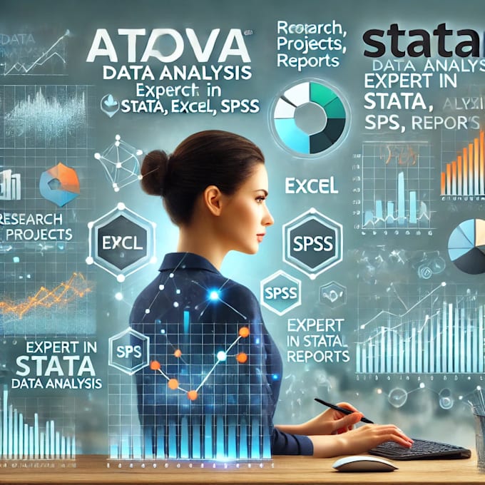 Do stata, excel and spss, anova data analysis for research, project, report by Naeni_pro | Fiverr