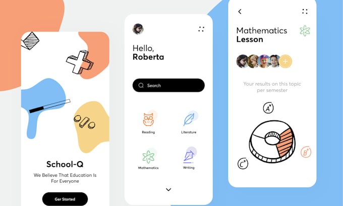 Develop an educational app, elearning, kids app for you by Davidfadex ...