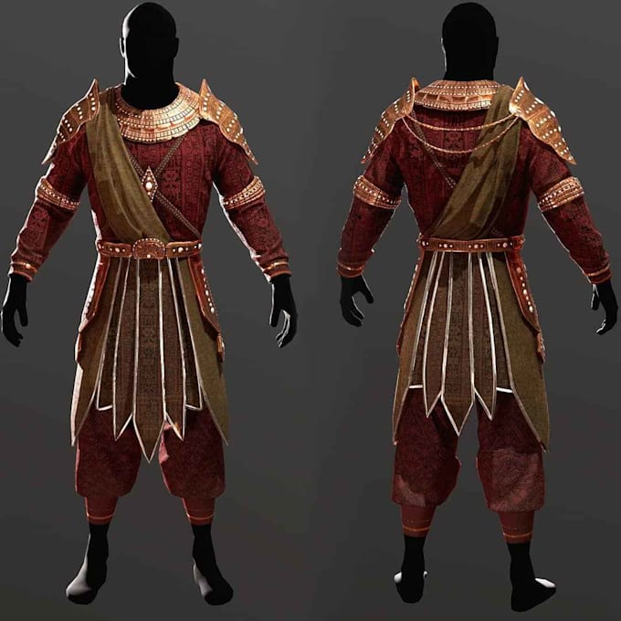 Make realistic 3d fashion, clothing modeling, texturing and animation ...