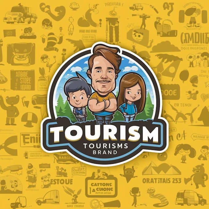 Design awesome super tourism mascot cartoon style logo by Dawnramos14 ...