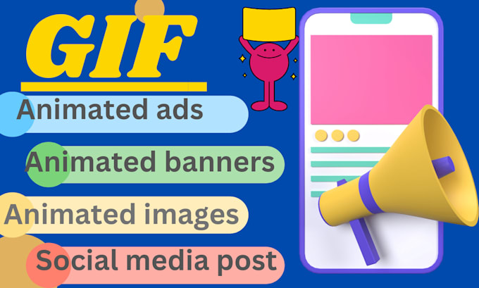 Create custom animated gifs by Muneeb1gig | Fiverr