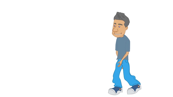 Funny 2d 3d cartoon character animation by Wickysl | Fiverr