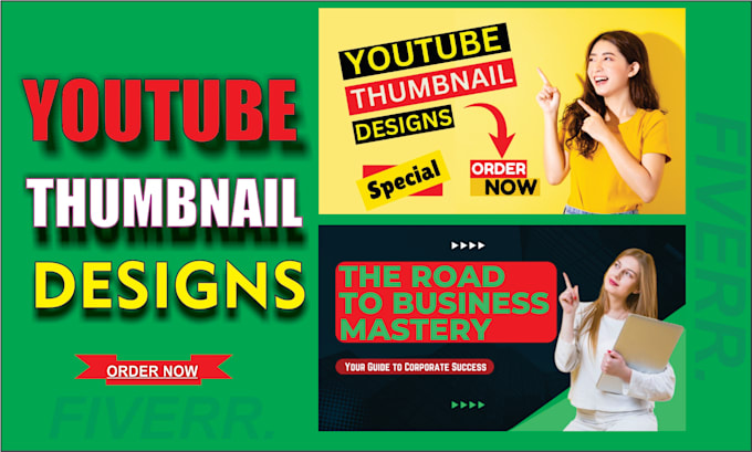 Design amazing youtube thumbnail that attract viewers by Zahoor_graphics | Fiverr