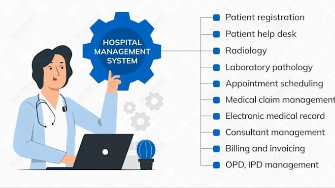 Develop custom hospital management software by Hirve3 | Fiverr