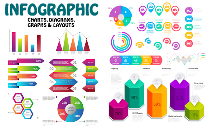 Design infographic flowchart roadmaps and diagrams for your business ...