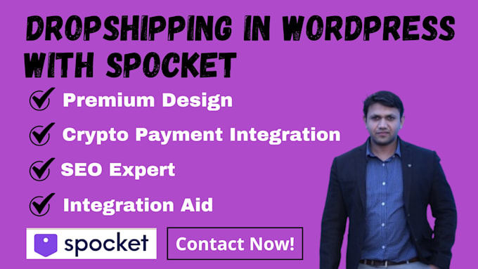 Build a high converting spocket dropshipping store by Webfortvikas | Fiverr