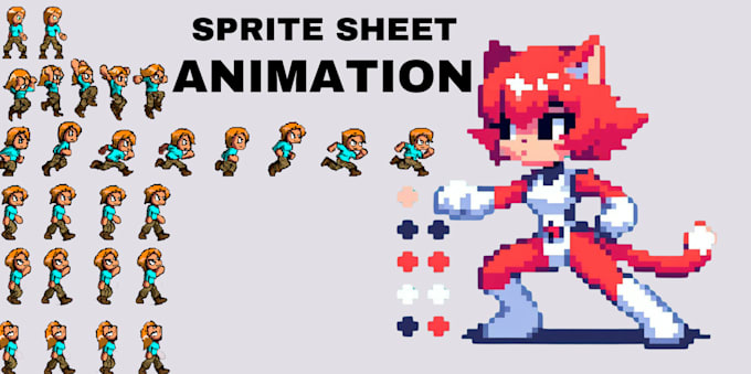 2d-spritesheet, pixel-game-art-asset, rpg-maker, spritesheet-animation ...