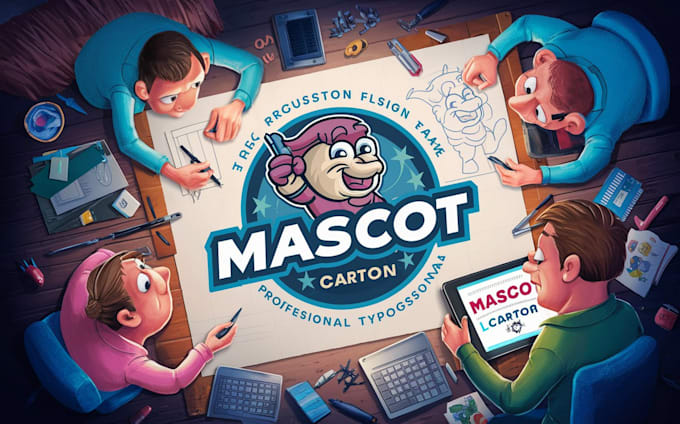 Make professional cartoon characters and mascot logo design by ...