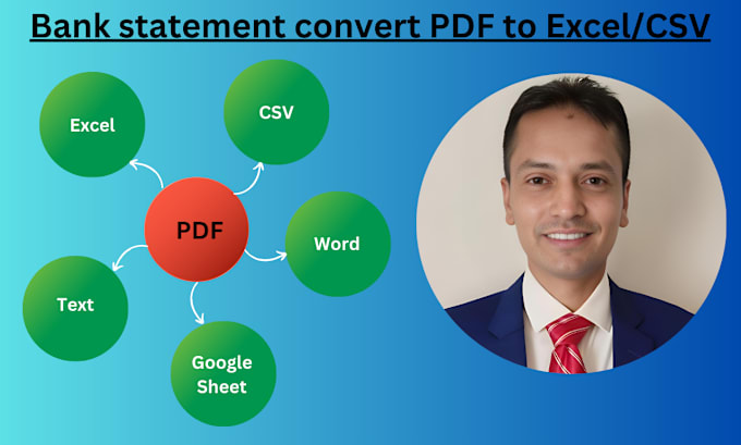 Convert pdfs to excel, csv, or word quickly by Adnan_enam82 | Fiverr Convert pdfs to excel, csv, or word quickly by Adnan_enam82 | Fiverr
