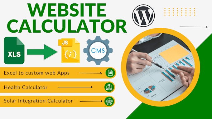 Create custom web calculator for wordpress or any website with javascript