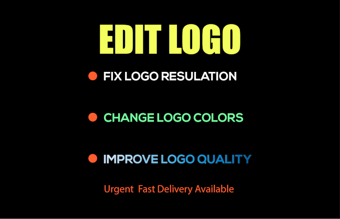 Edit, modify or update your logo in high quality by Asim_designer01 ...