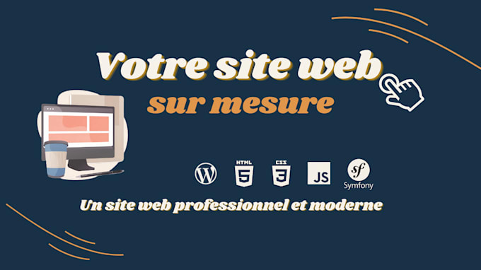 Créer votre site web sur mesure by Theo_vesque | Fiverr