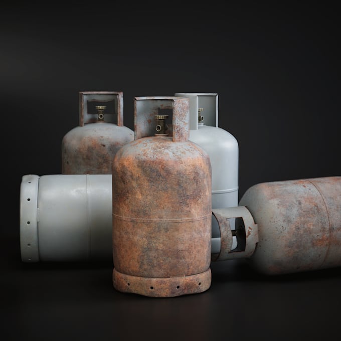 Hard surface modeling, texturing and rendering by Ali3ma | Fiverr