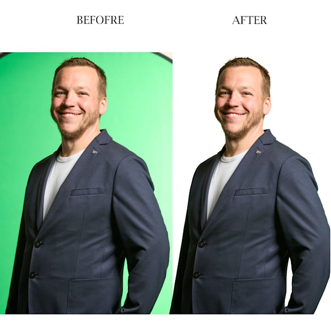 Background removal, hair mask, layer mask, green screen photo by ...
