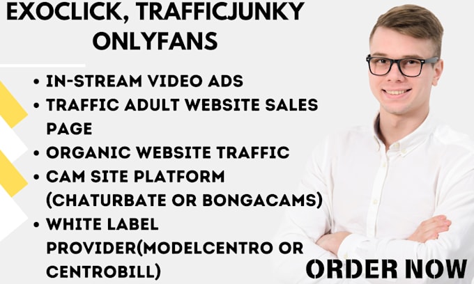 Design static adult banner, exoclick, onlyfans, trafficjunky campaign setup, gif by Josh_e_bray ...