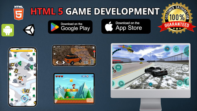 Develop a custom html5 game for your needs by Daler_gamedev | Fiverr