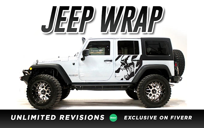Design jeep wraps, vehicle wrap, 4x4 jeep wraps, boat wrap design by ...