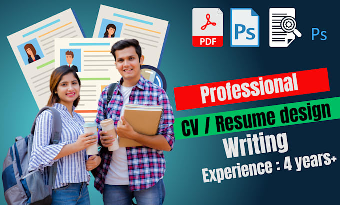 Professional cv and resume design using canva by Sabbirhosen936 | Fiverr