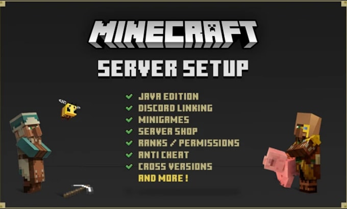 Develop a minecraft server by Progaming9548 | Fiverr