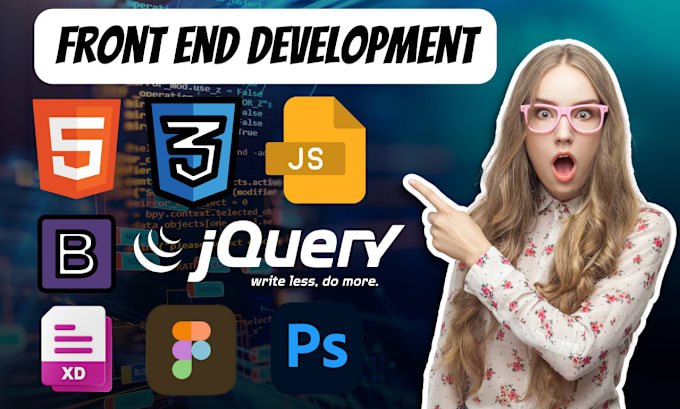 Front End Web Developer Html Css Bootstrap React Js Jquery By Hamzaaslam016 Fiverr