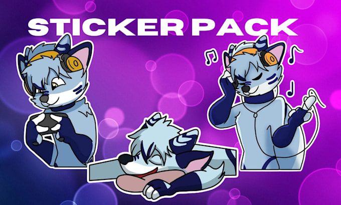 Furry stickers furry telegram stickers animated telegram sticker by ...