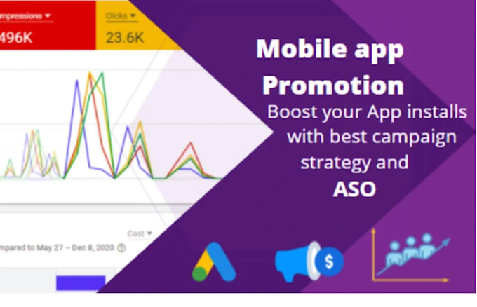 Android mobile app campaign using google ads to increase installs and dowloads by Mastph | Fiverr