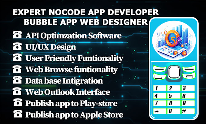 Build bubble web app design your application on bubble io adalo by Johnny_nocode | Fiverr