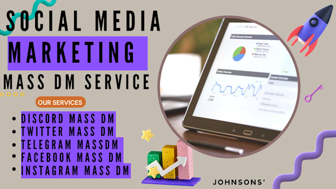 Do social media mass dms, telegram, instagram, twitter, facebook ...