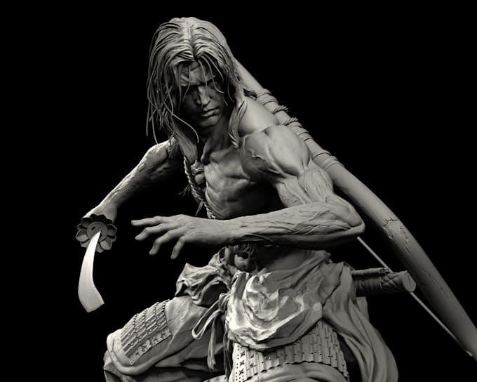 Deliver zbrush for 3d sculpting, cnc model, shapr3d model, stl file for printing by Likmorey ...