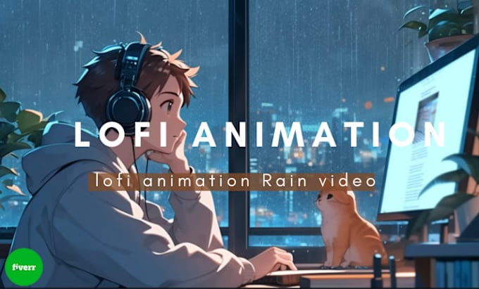 Créer 10 animations en boucle anime, gif, lofi, animation en boucle lofi Créer 10 animations en boucle anime, gif, lofi, animation en boucle lofi