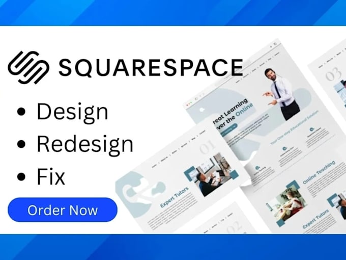 Design professional website using duda, squarespace by Adewole_web | Fiverr
