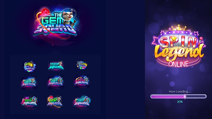Create 2d game icon, 2d game background, roblox game icon, props, ui ...