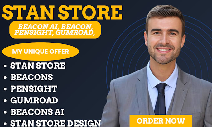 Do stan store, beacons, beacons ai, pensight, gumroad, stan store ...