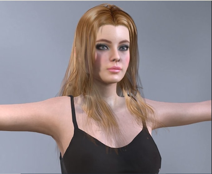 Deliver stylized skinny hyper realistic 3d model, ue4 5 blend shape,pbr texture by Myhigy | Fiverr